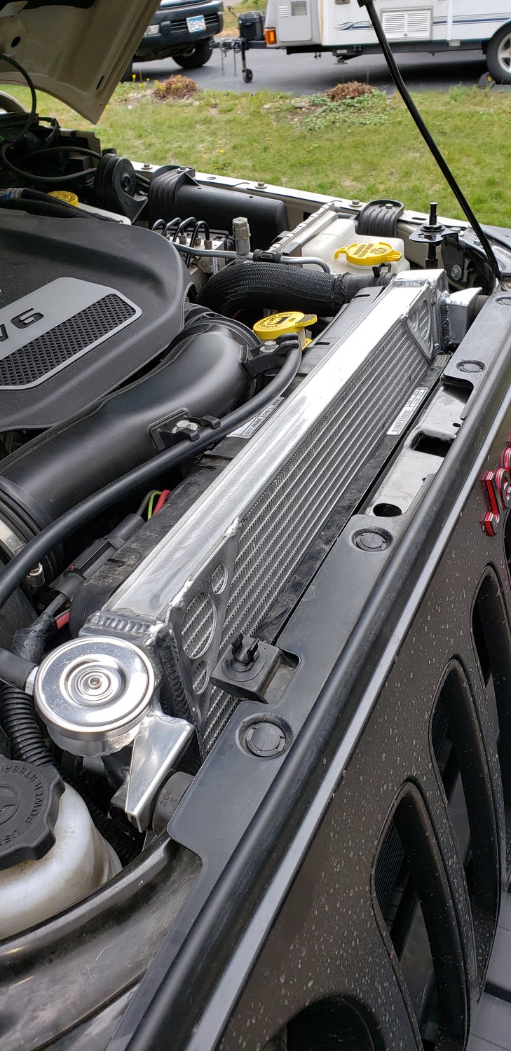 Cold Case MOJ995 Aluminum Performance Radiator for 07-18 Jeep Wrangler ...