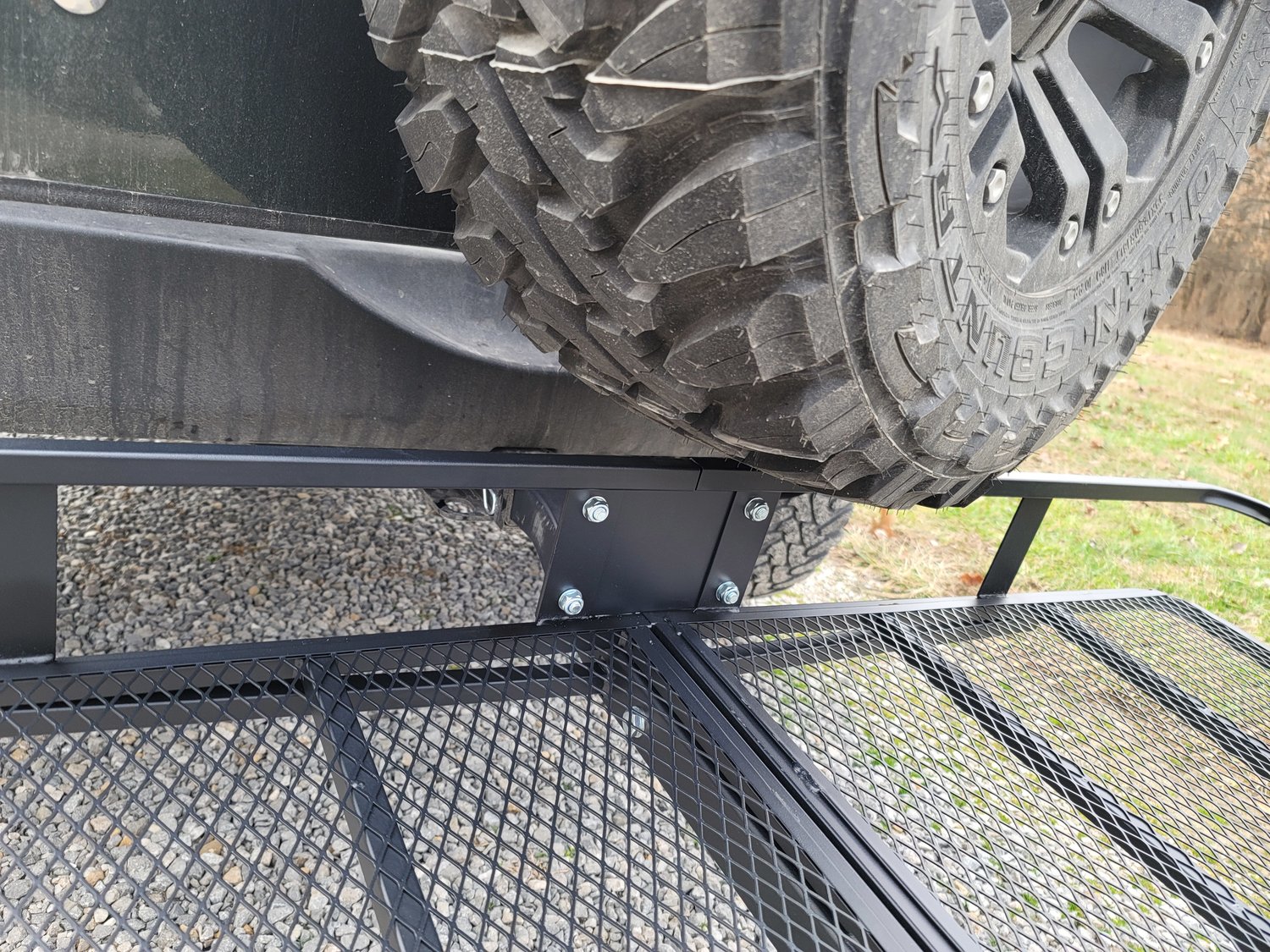 Quadratec Jumbo Cargo Rack for 2" Receiver Hitch | Quadratec