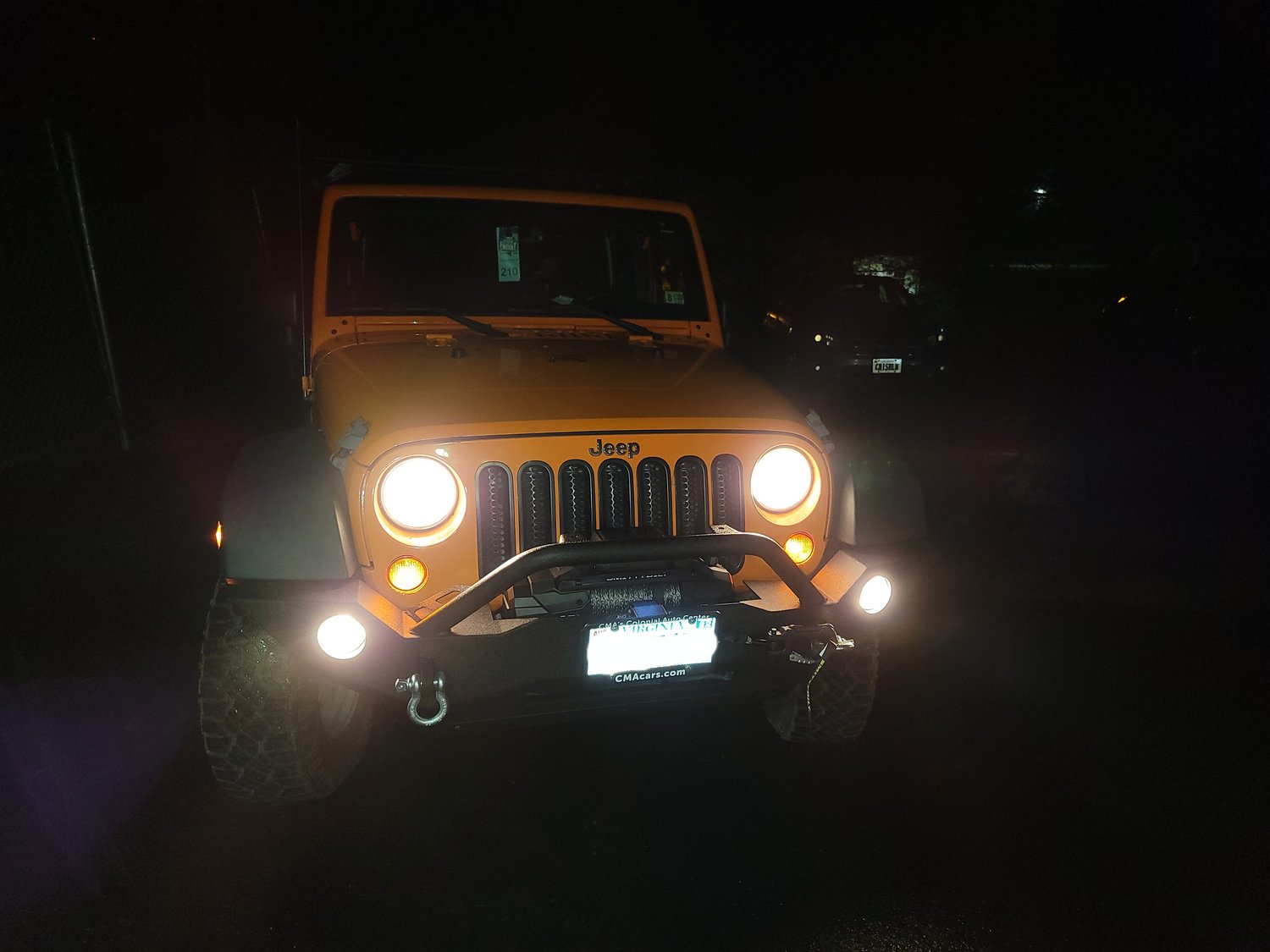 DV8 Offroad FBSHTB-18 FS-18 Hammer Full Width Bumper for 07-20 Jeep ...