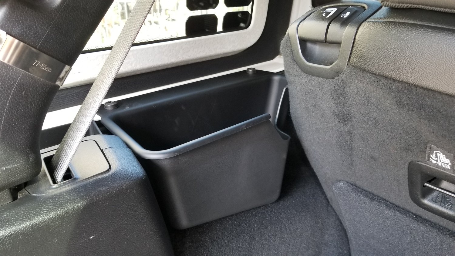 TACTIK SLT-JK957 Rear Storage Organizer Pair for 18-23 Jeep Wrangler JL ...