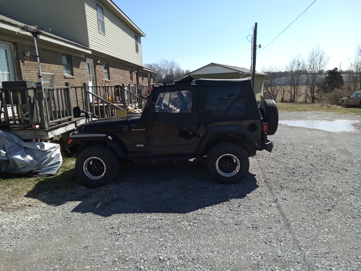 Bestop Supertop NX Soft Top with Tinted Windows without Upper Doors for ...