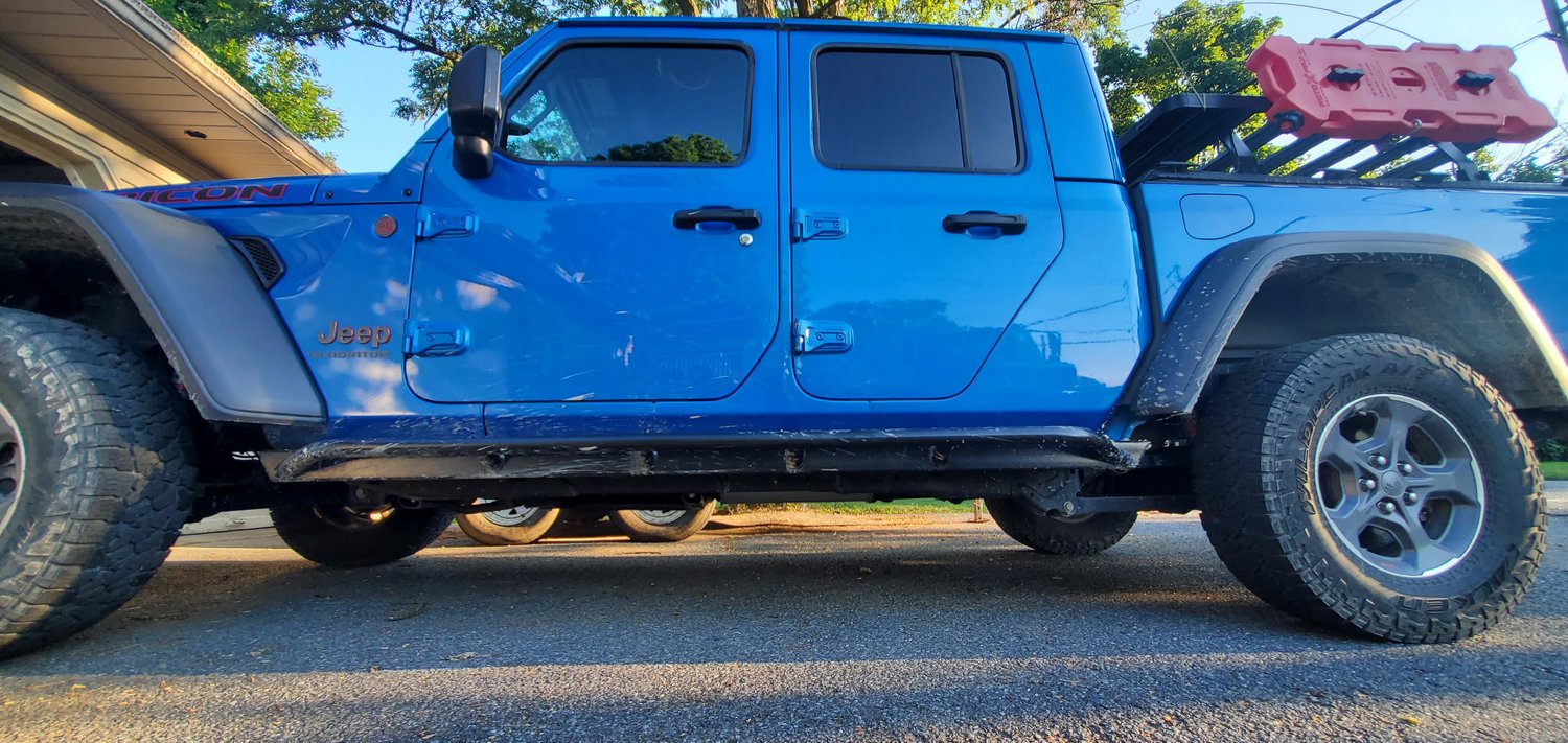 Rock Hard 4X4 Patriot Series Tube Slider Rocker Guards for 2020 Jeep ...