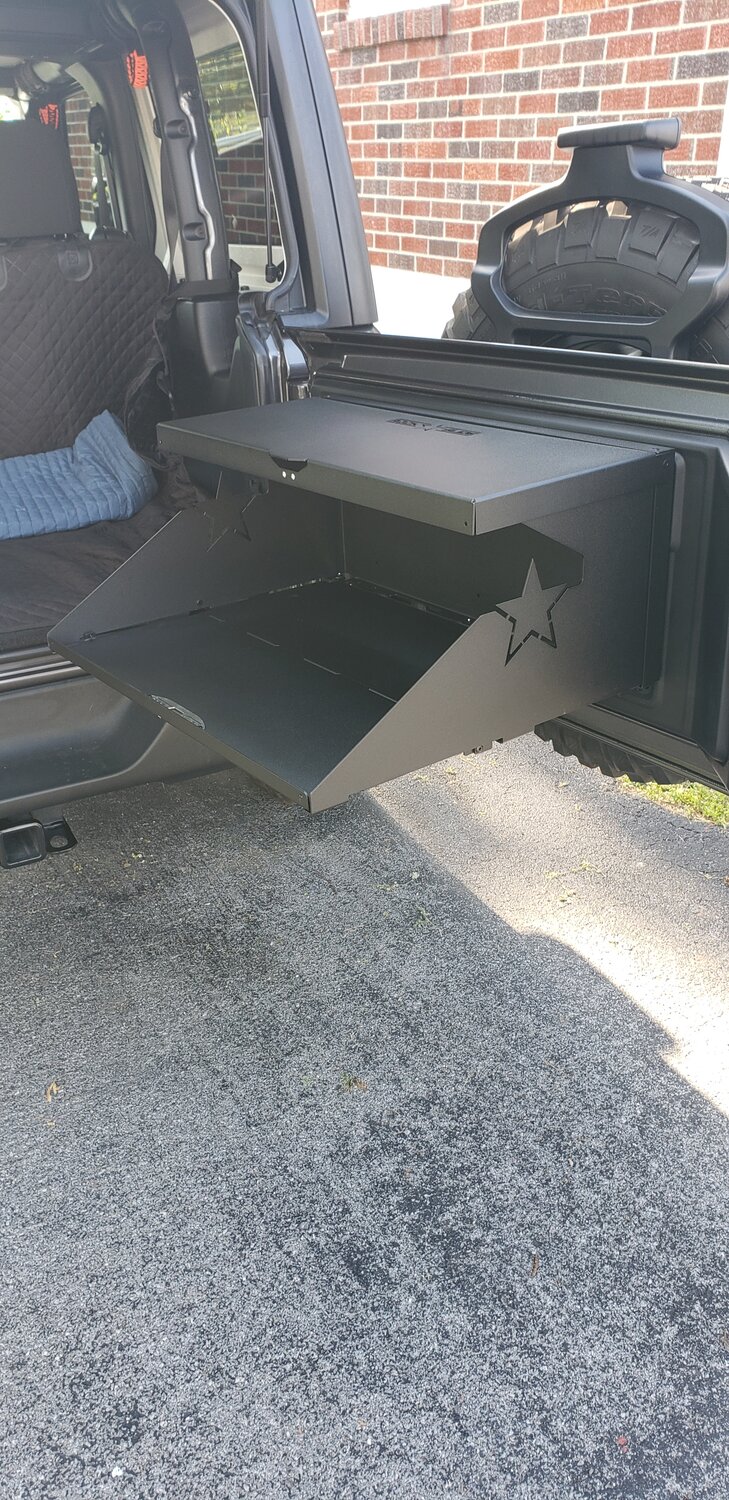 Rock Slide Engineering AC-TB-200 Tailgate Table for 07-24 Jeep Wrangler ...