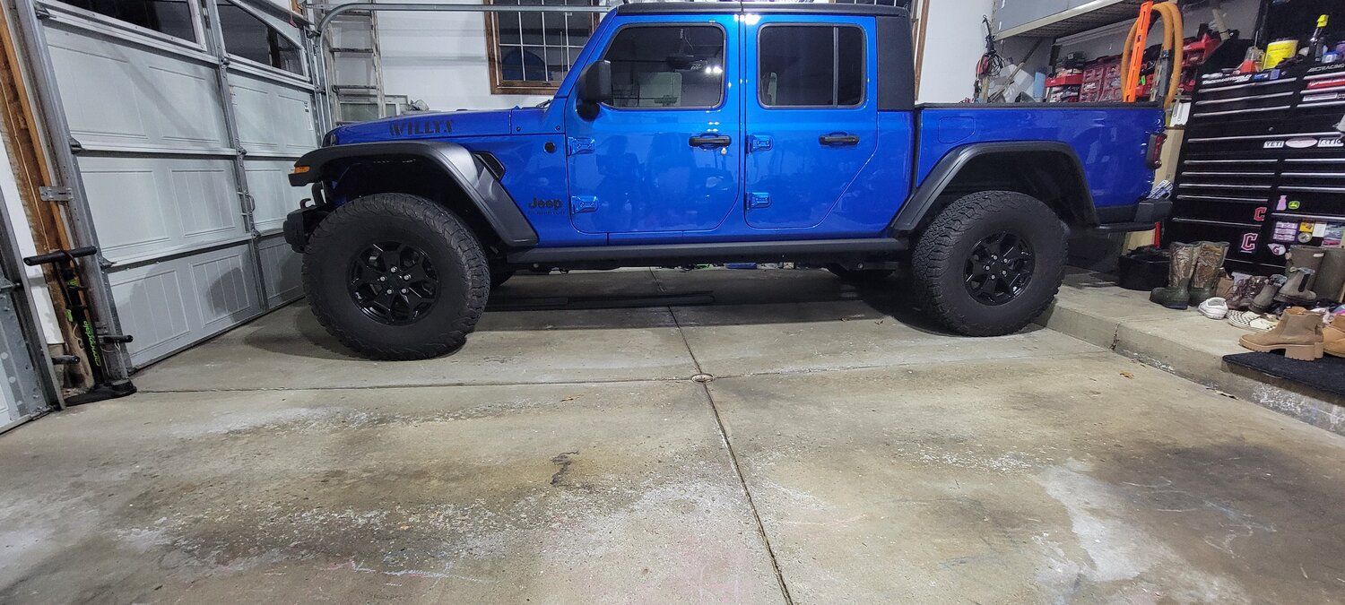 Quadratec Baja HD Fender Flares for 20-24 Jeep Gladiator JT | Quadratec