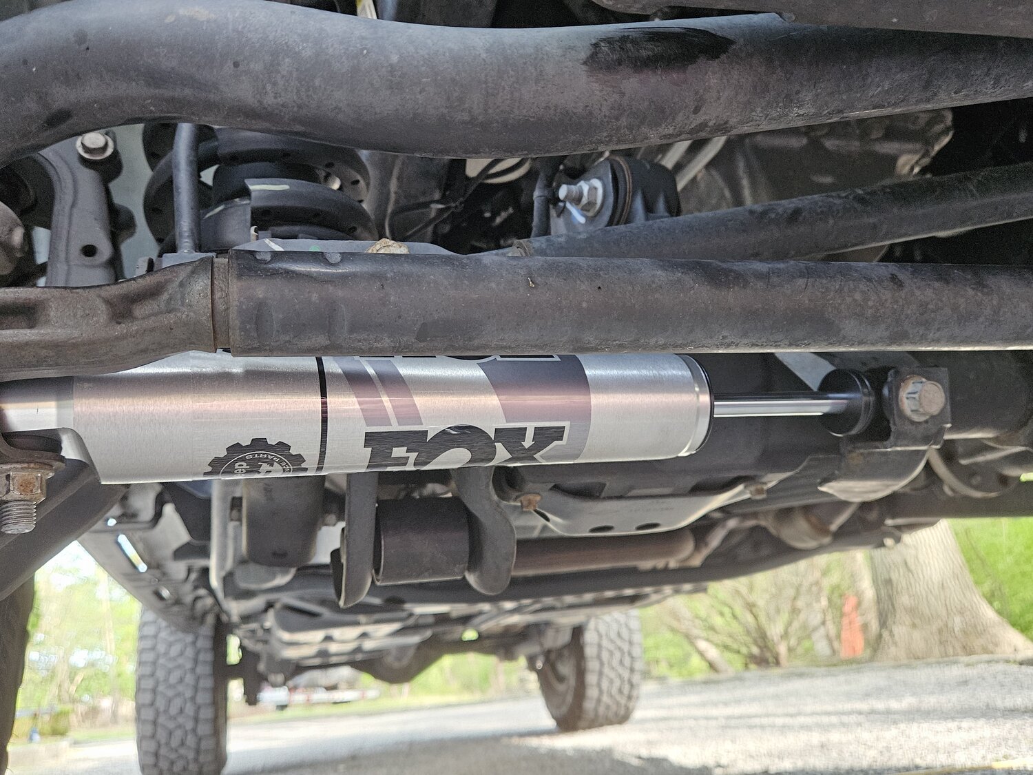 Mopar 77072360AC Fox Steering Stabilizer for 07-24 Jeep Wrangler JL, JK ...