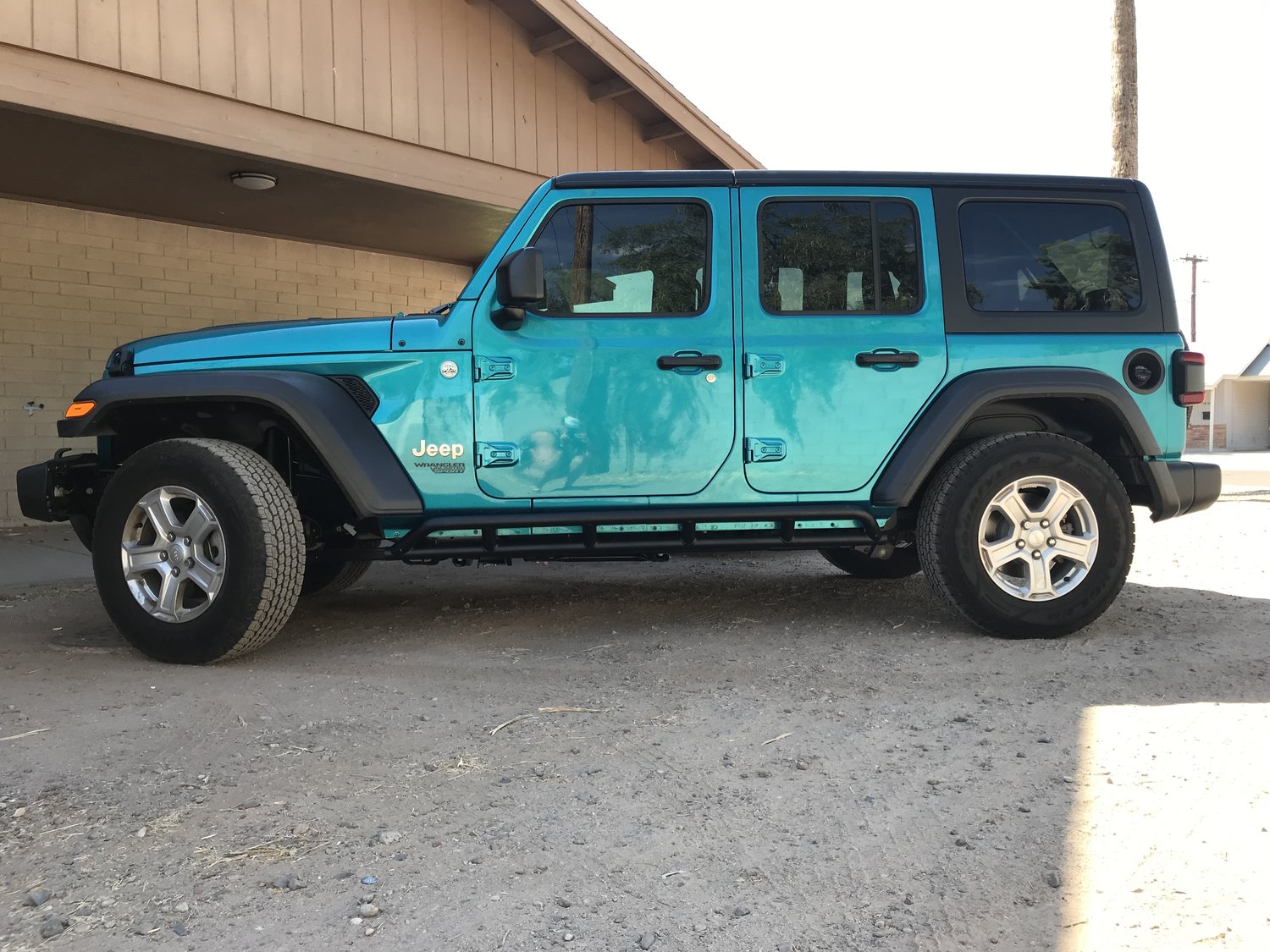 Rugged Ridge 11504.36 RRC Rocker Guard Kit for 18-20 Jeep Wrangler JL ...