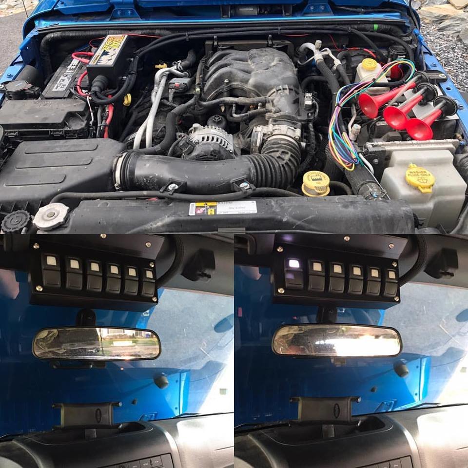 Painless Wiring Trail Rocker Relay Center Accessory Control for 09-18 ...