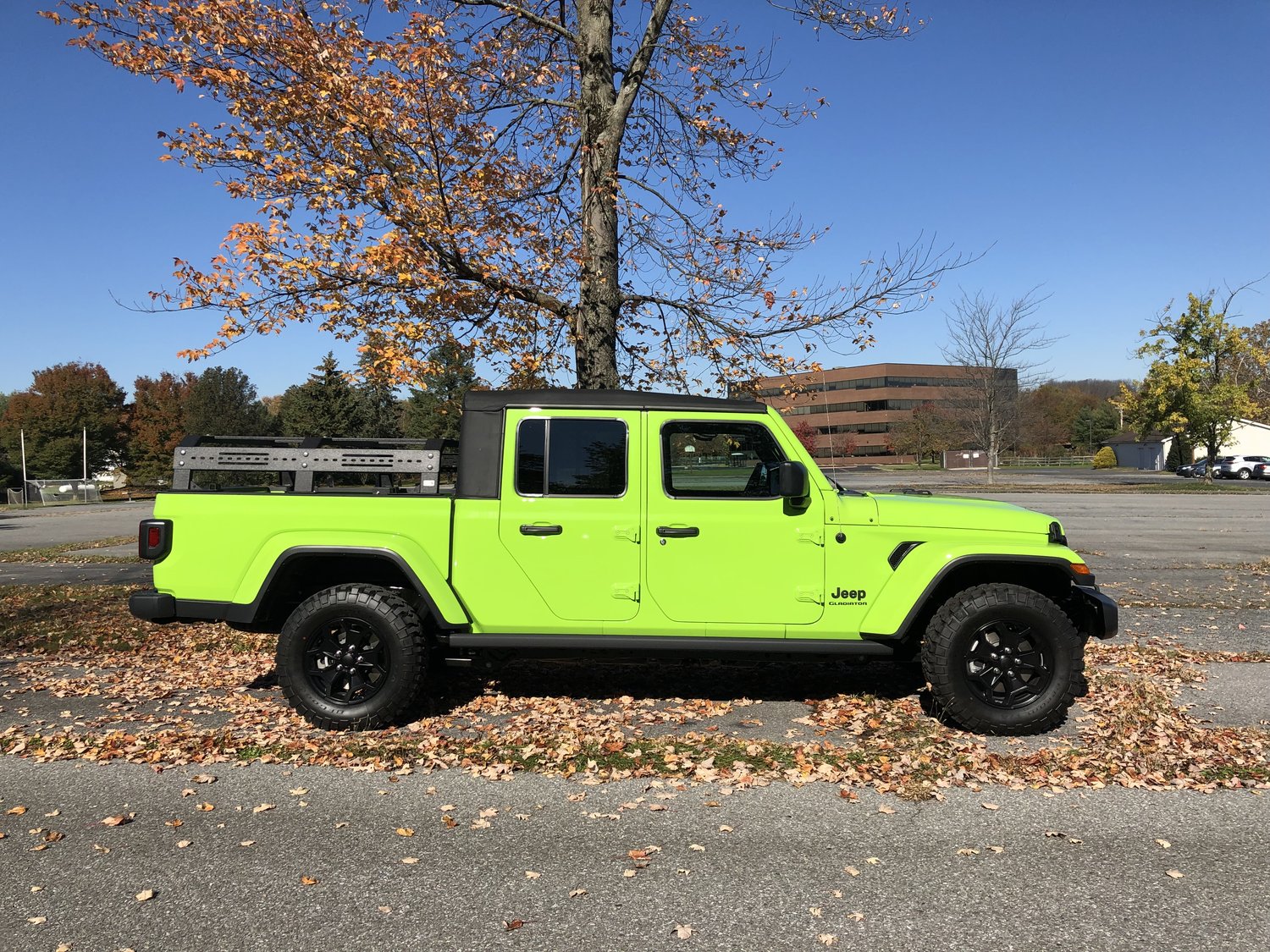 Fishbone Offroad Tackle Rack for 20-23 Jeep Gladiator JT Half Height ...