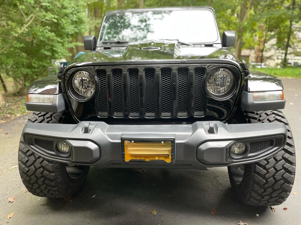Mopar 6KM36TZZAA Grille Trim Kit for 20-23 Jeep Wrangler JL with Trail ...