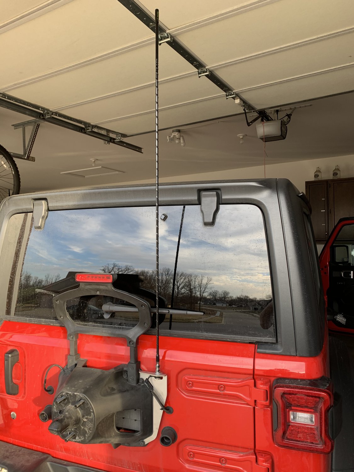 Quadratec Extreme Duty Stainless CB Radio Antenna Rear Tailgate Mount ...