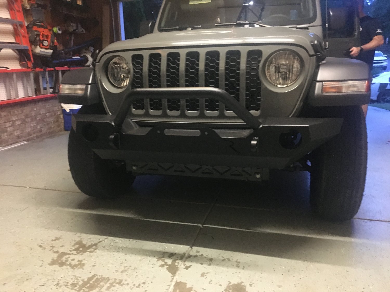 Rampage Products 99306 Rock Rage Front Bumper for 07-23 Jeep Wrangler ...