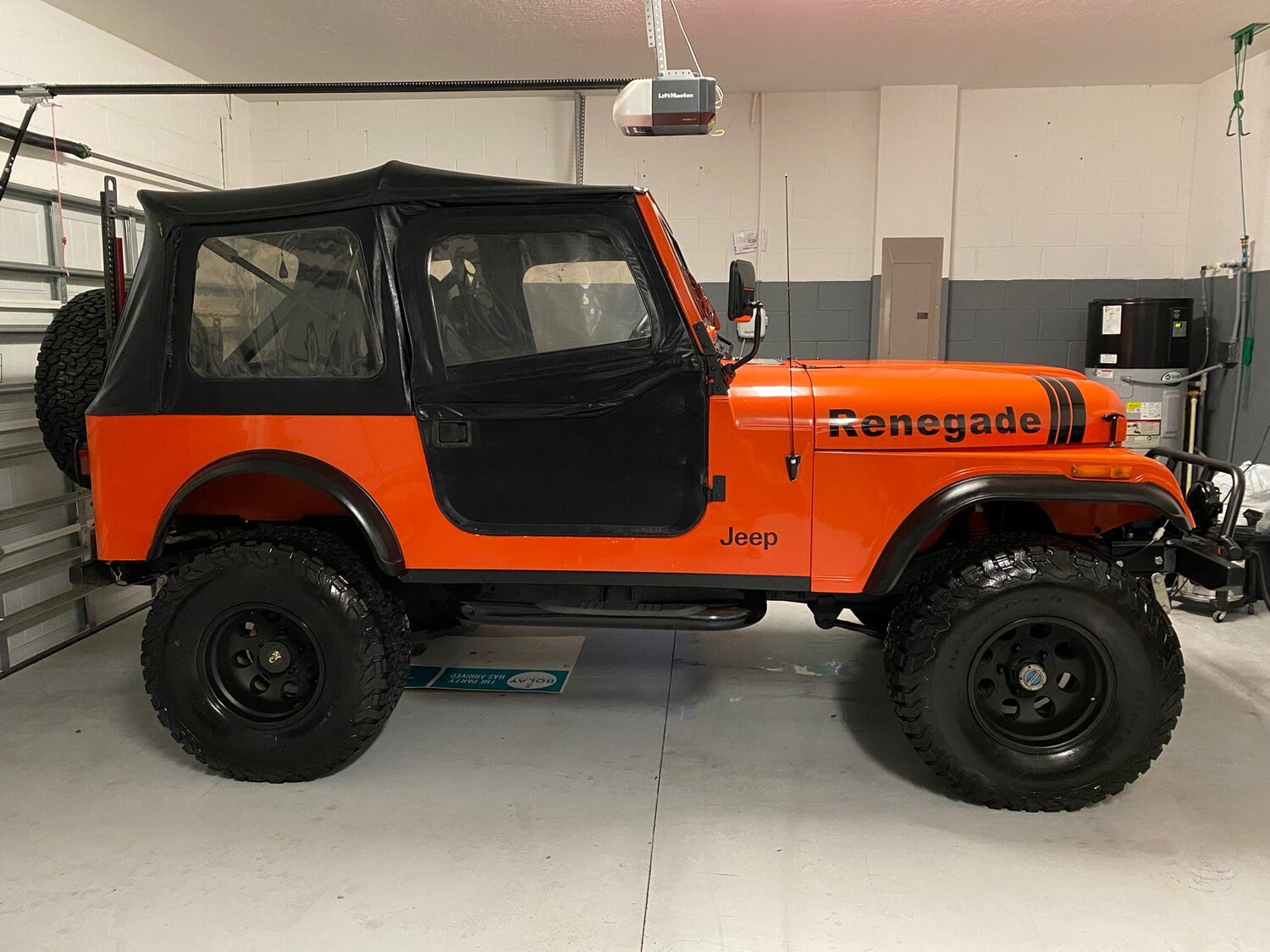 Kentrol Stainless Steel Side Rocker Guards for 76-86 Jeep CJ7 in ...