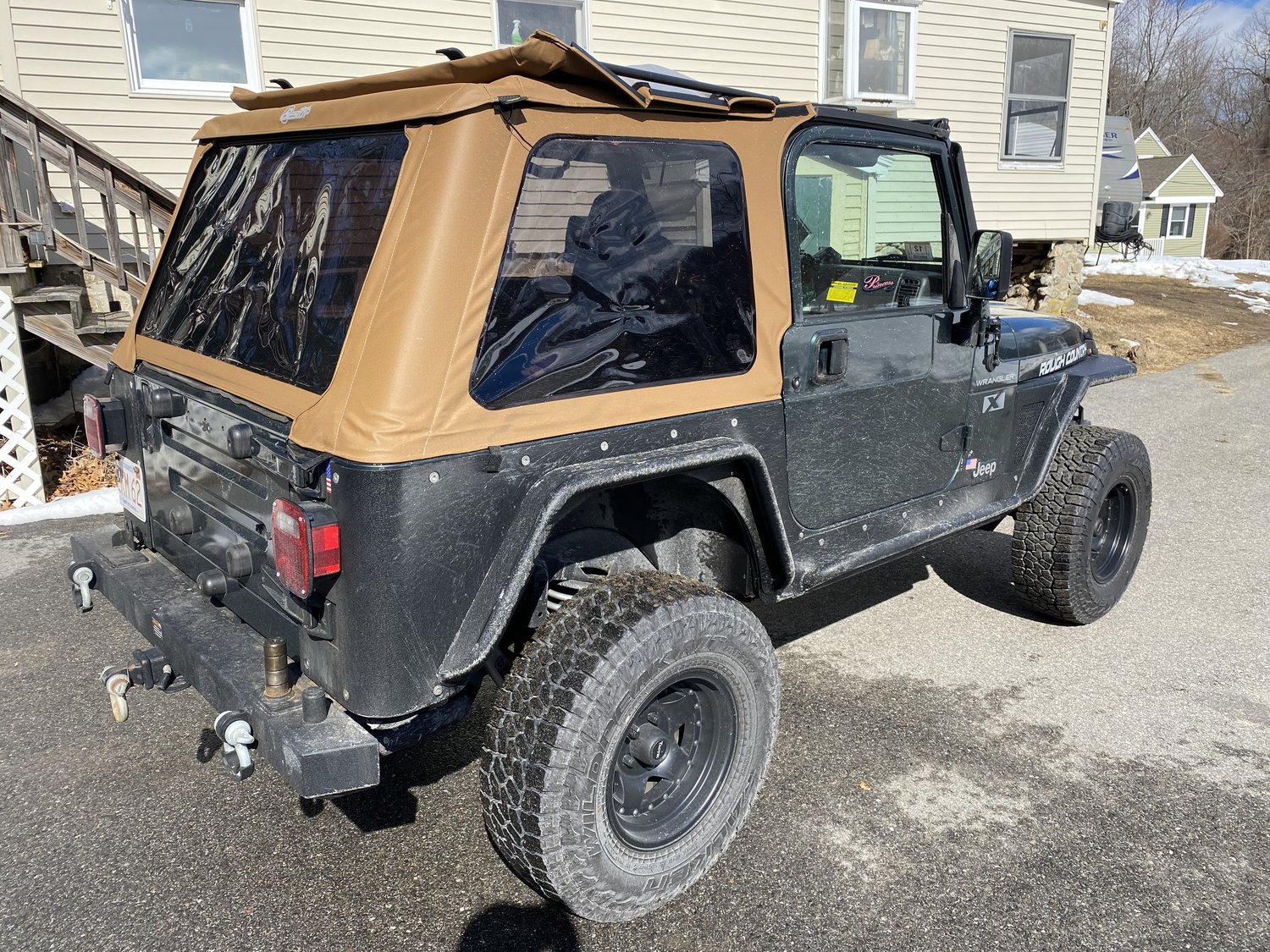 Bestop 56820-35 Trektop NX Soft Top for 97-06 Jeep Wrangler TJ | Quadratec