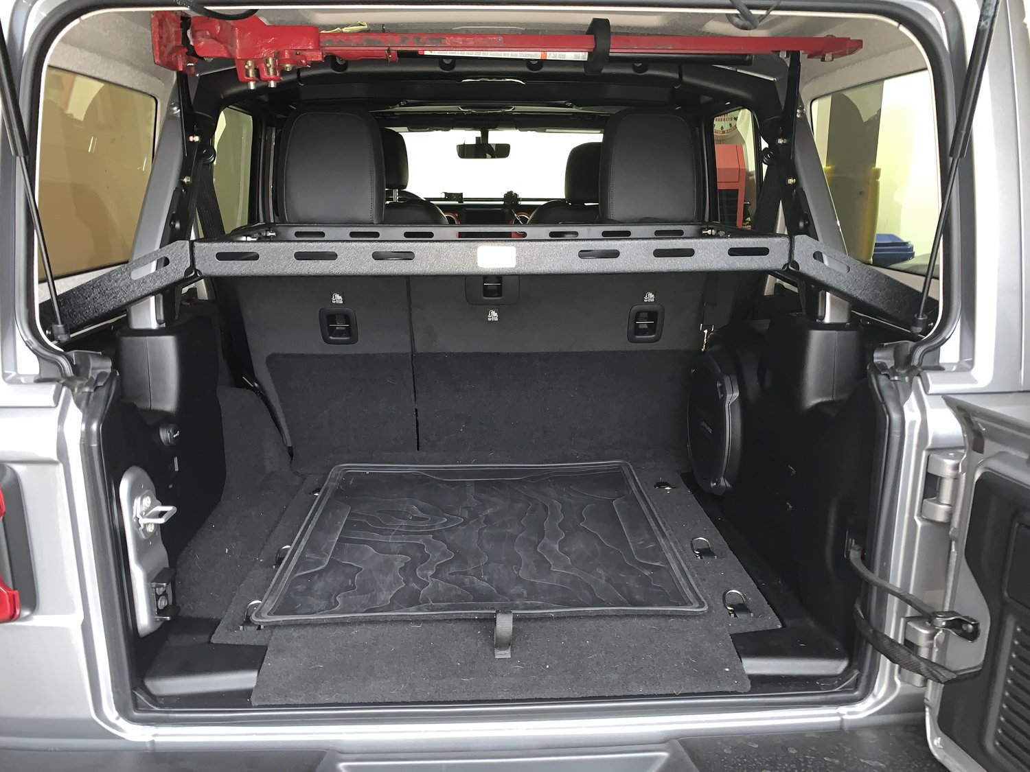 Fishbone Offroad FB25113 Interior Storage Rack for 18-21 Jeep Wrangler ...