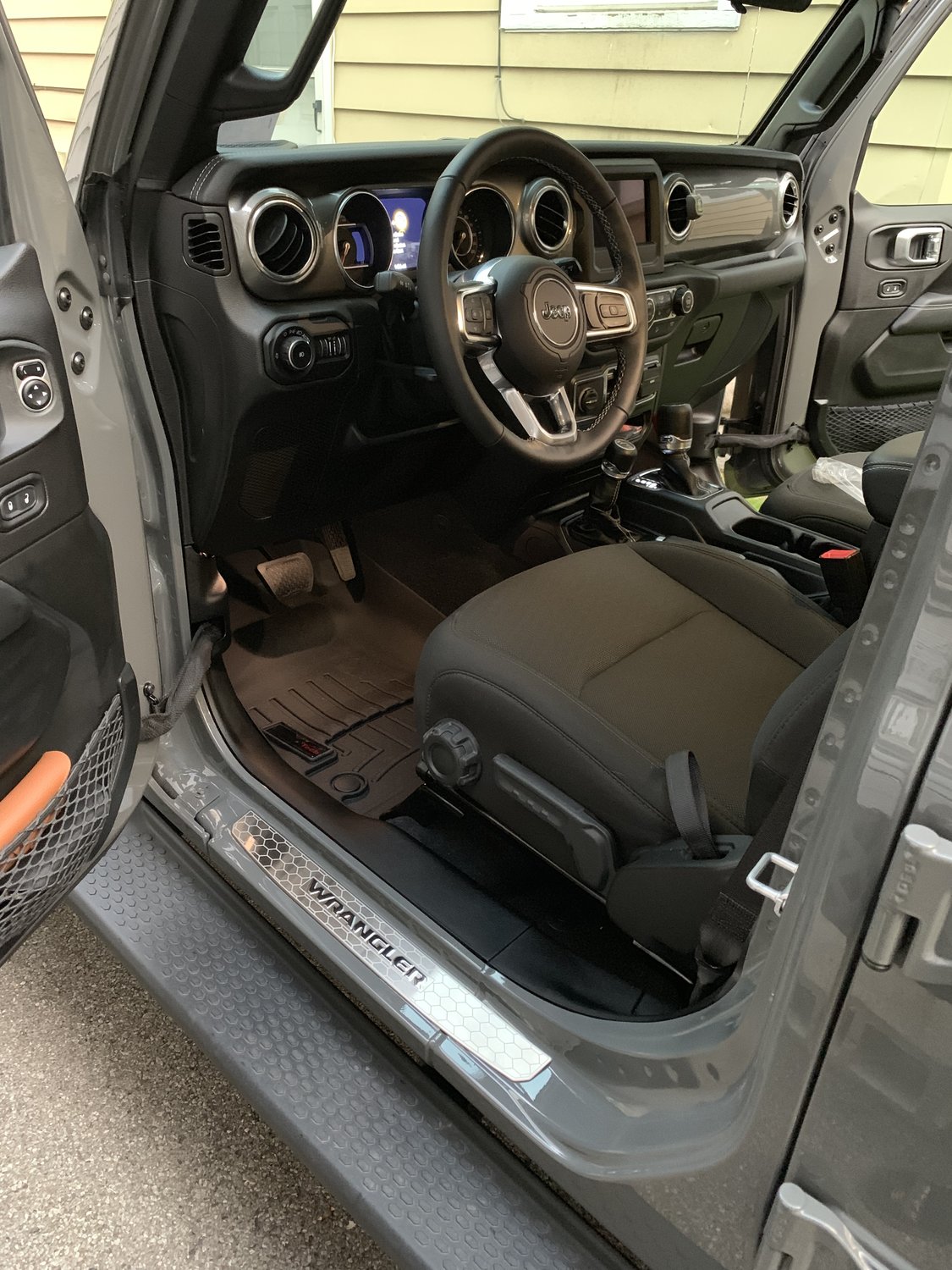 Mopar 82215396AB Stainless Steel Door Sill Guards for 18-24 Jeep ...