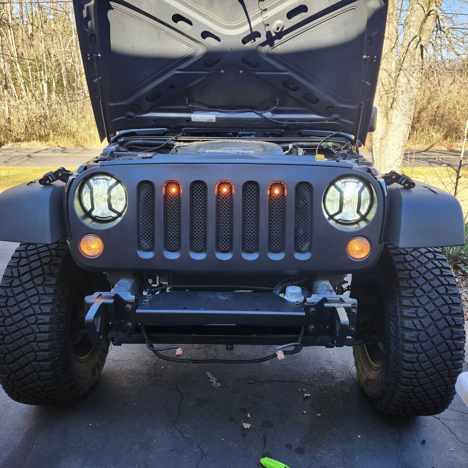 Quadratec Pre-Runner LED Light Bar Kit for 07-18 Jeep Wrangler JK ...
