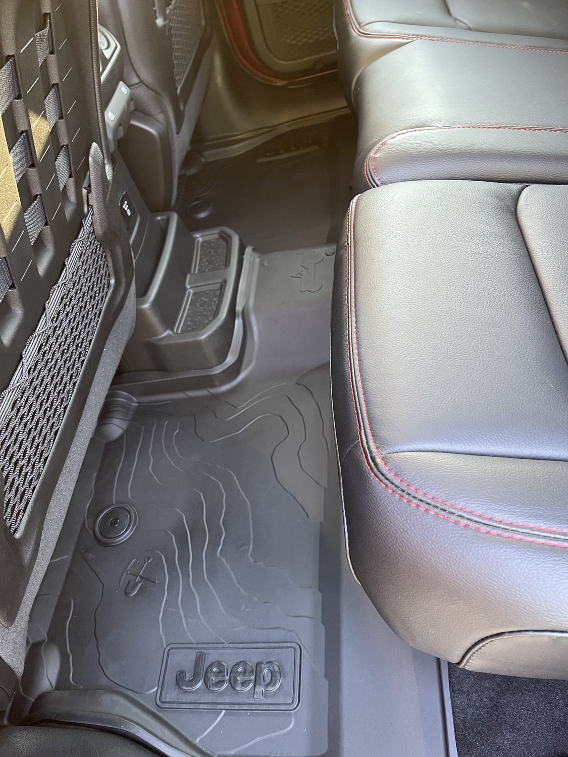 Mopar All-Weather Front & Rear Floor Liner Set for 18-24 Jeep Wrangler ...