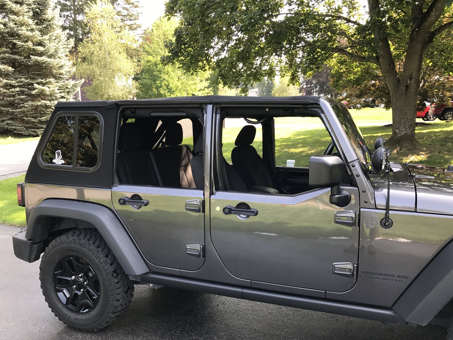 Bestop Trektop Pro 2.0 Soft Top for 07-18 Jeep Wrangler Unlimited 4 ...