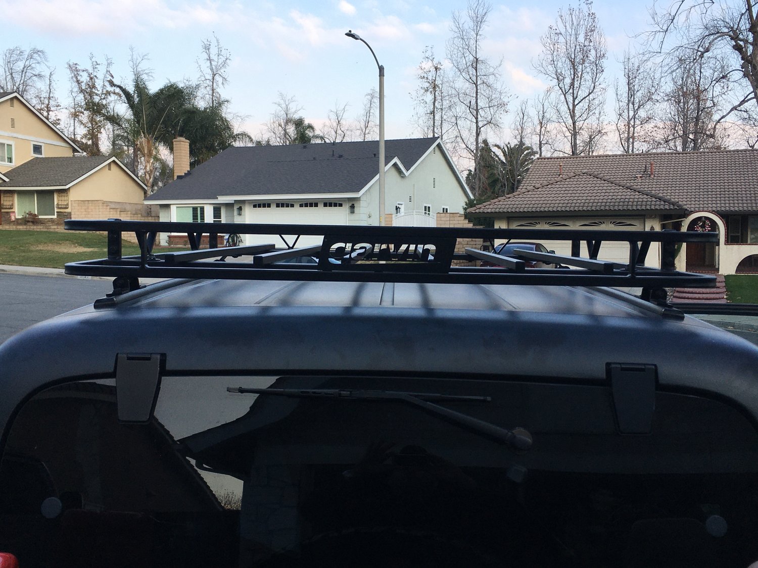 Garvin 34061 Sport Series Track Rack for 76-06 Jeep CJ-7, Wrangler YJ ...