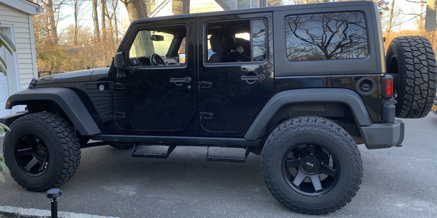 Trigger 15000 Rubicon Slider Steps for 07-18 Jeep Wrangler Rubicon ...