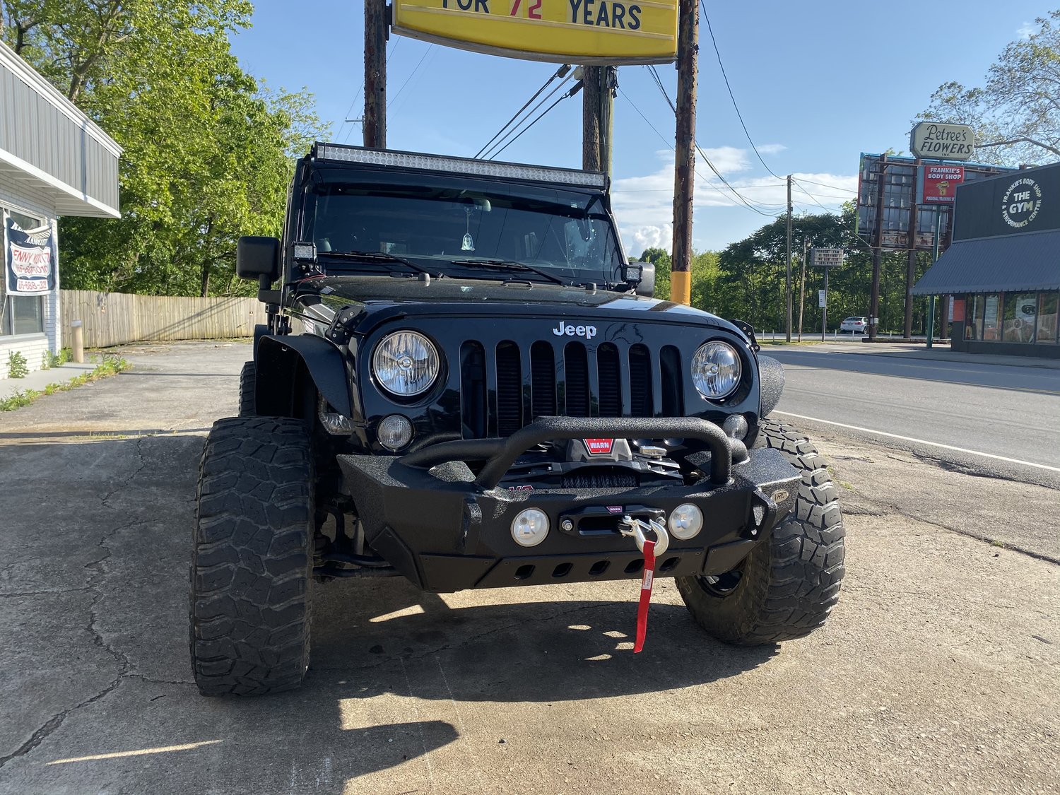 Smittybilt 76807LT XRC Gen2 Front Bumper for 07-18 Jeep Wrangler JK ...