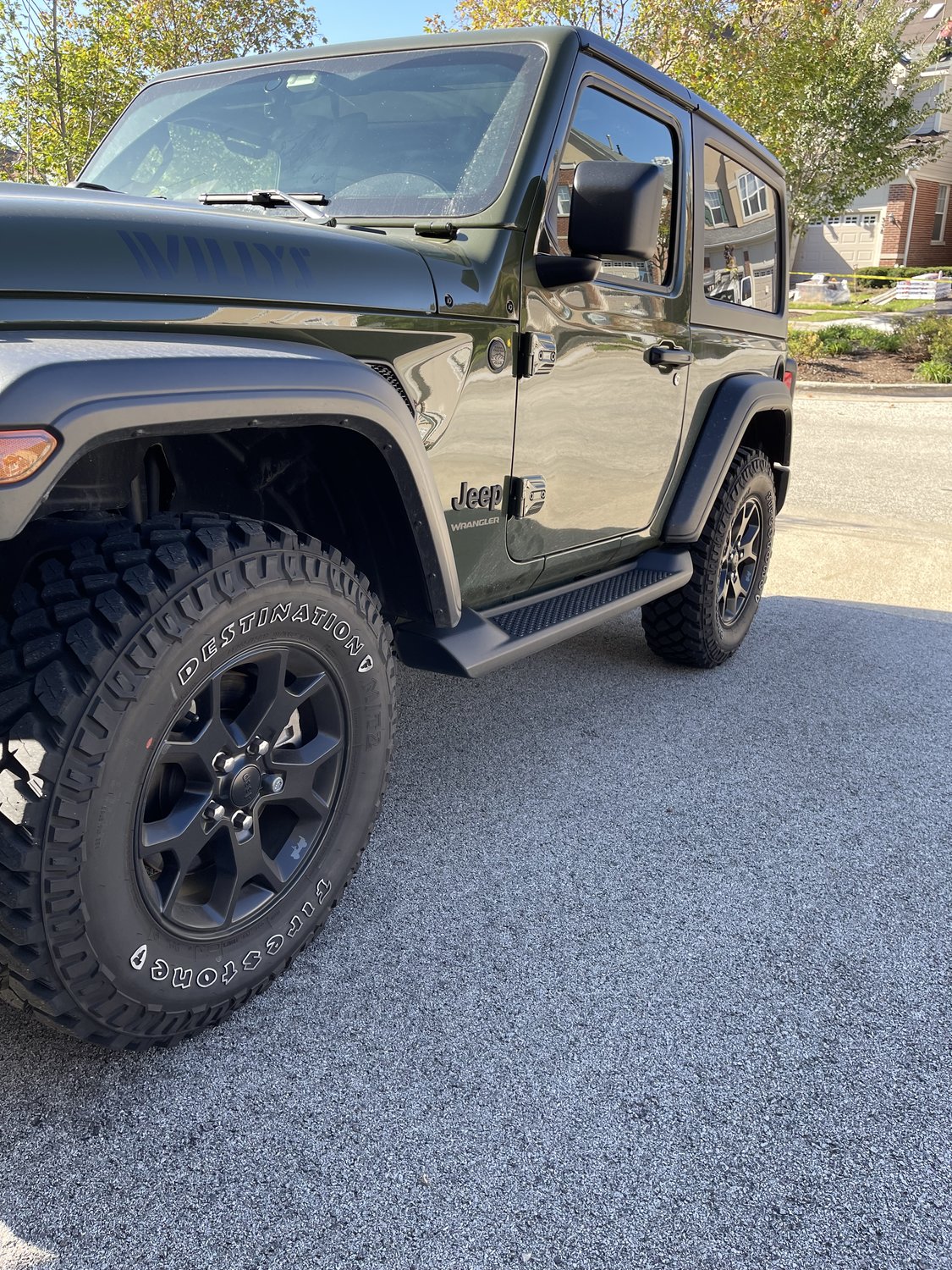 Mopar 82215145AB Production Style Side Steps for 18-24 Jeep Wrangler JL ...