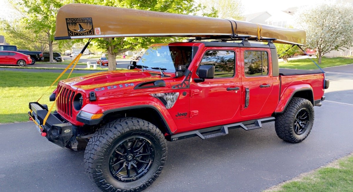 Rhino-Rack JC-00301 Vortex 2-Bar Backbone Roof Rack with RLT600 Quick ...