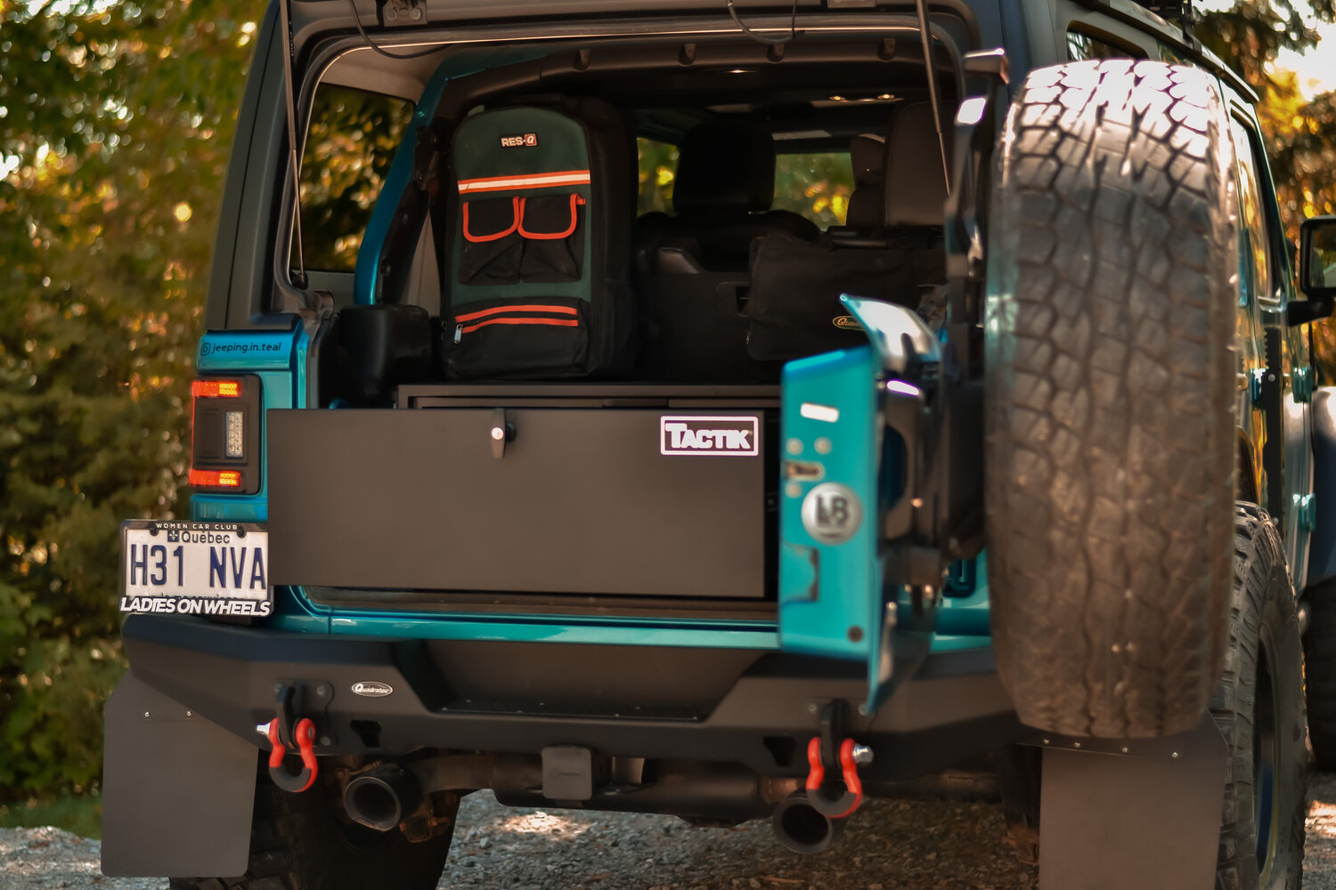 TACTIK Storage Box for 07-23 Jeep Wrangler JK & JL | Quadratec