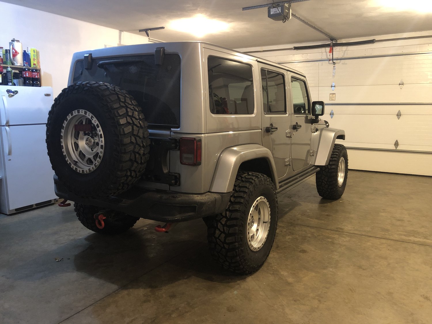 Teraflex IT 4838150 HD Hinged Carrier & Adjustable Spare Tire Mounting ...