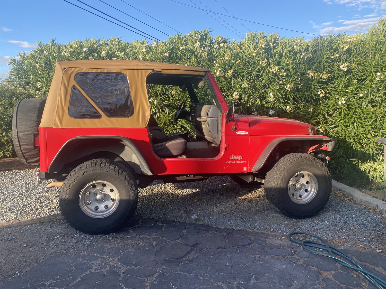 Rampage Products Complete Soft Top Kit with Upper Doors & Tinted ...