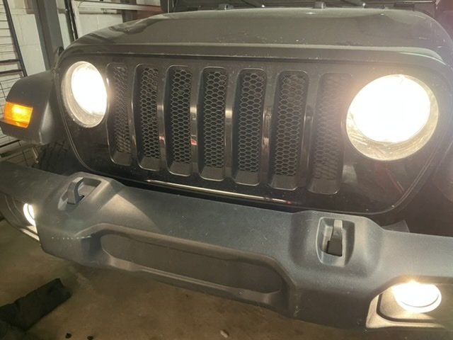 Mopar 6BU41RXFAC Front Bumper Cover for 18-24 Jeep Wrangler JL ...