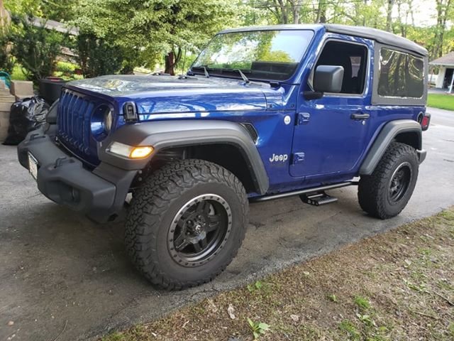 N-FAB Rock Rails for 18-20 Jeep Wrangler JL 2-Door | Quadratec