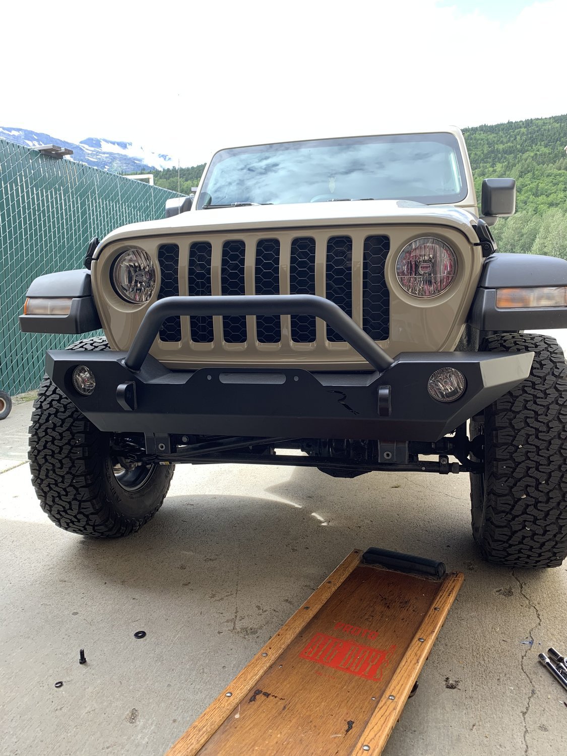 Rampage Products 99306 Rock Rage Front Bumper for 07-23 Jeep Wrangler ...