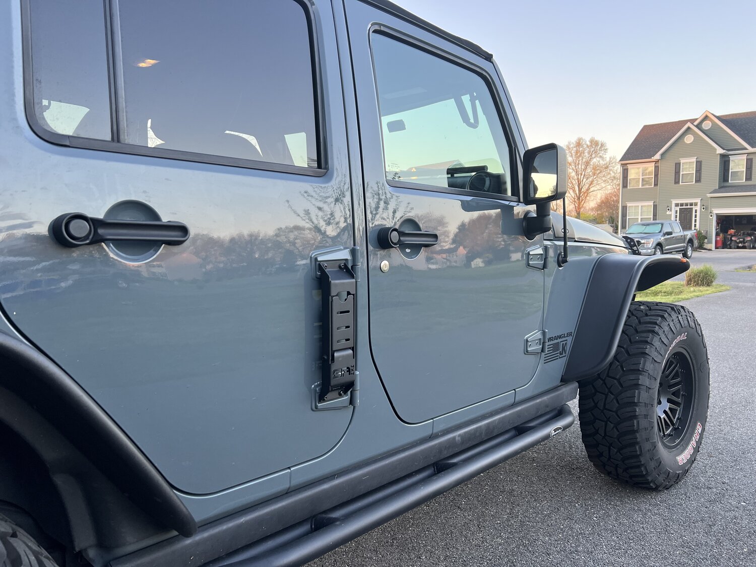 Body Armor 5146 Hinge Steps for 07-21 Jeep Wrangler JK, JL, & Gladiator ...