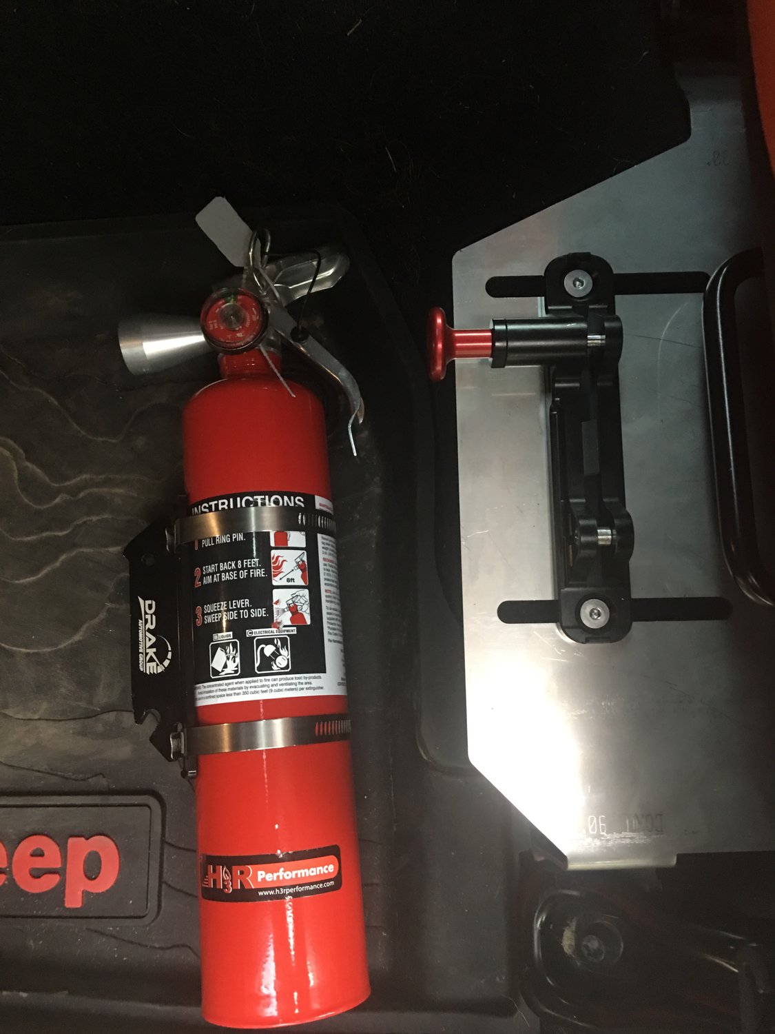 DV8 Offroad Fire Extinguisher Mount | Quadratec