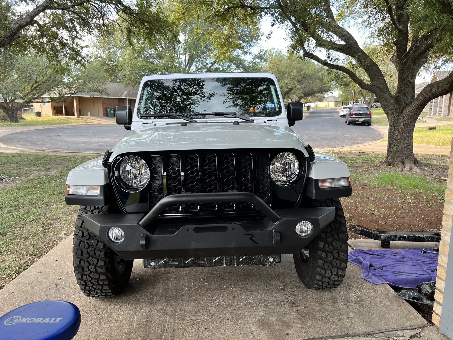 Rampage Products 99306 Rock Rage Front Bumper for 07-23 Jeep Wrangler ...