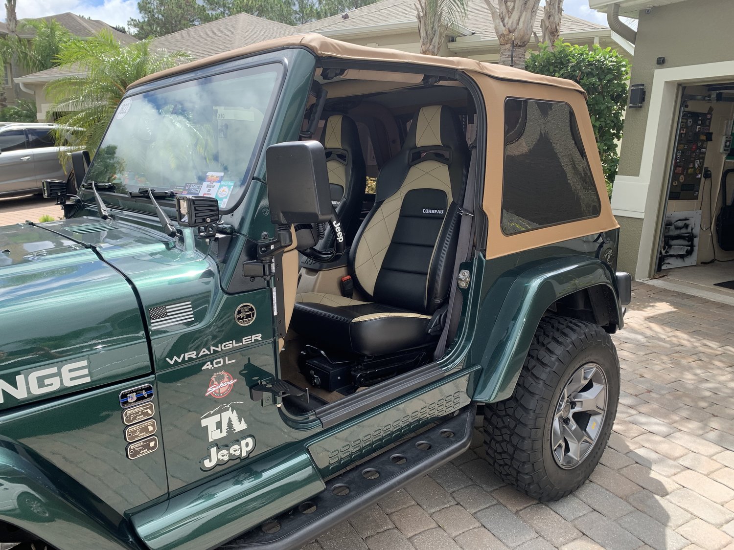 Bestop 56820-35 Trektop NX Soft Top for 97-06 Jeep Wrangler TJ | Quadratec