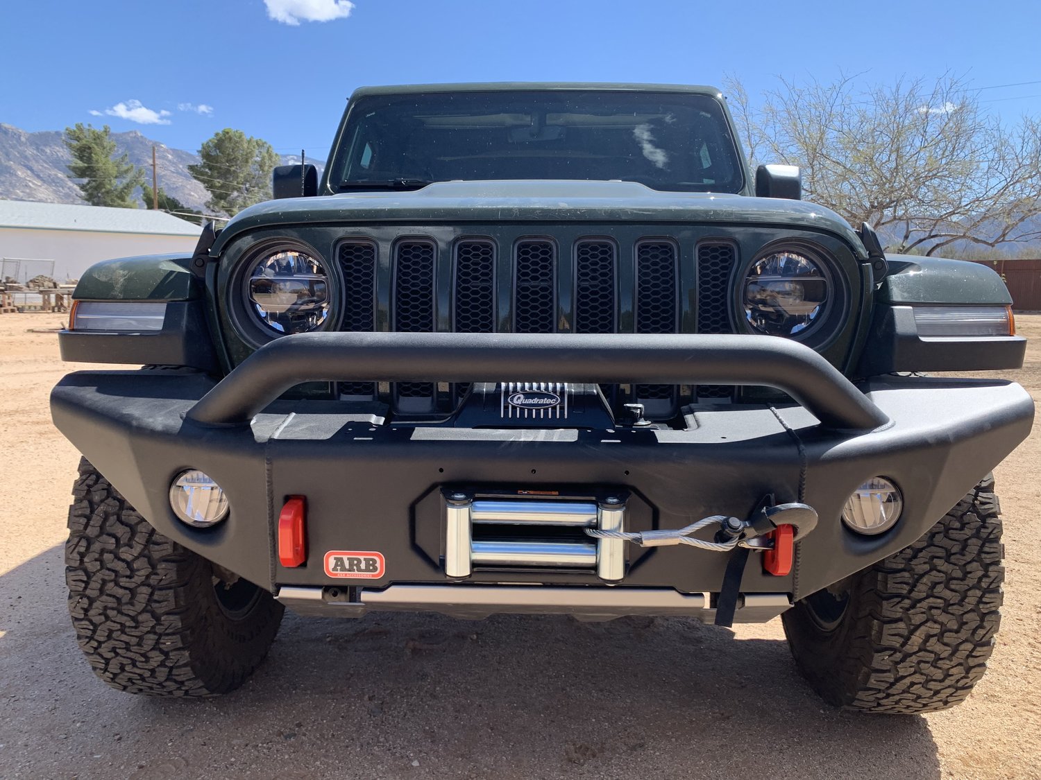 ARB 3450460 Front Bondi Deluxe Winch Bumper for 18-23 Jeep Wrangler JL ...