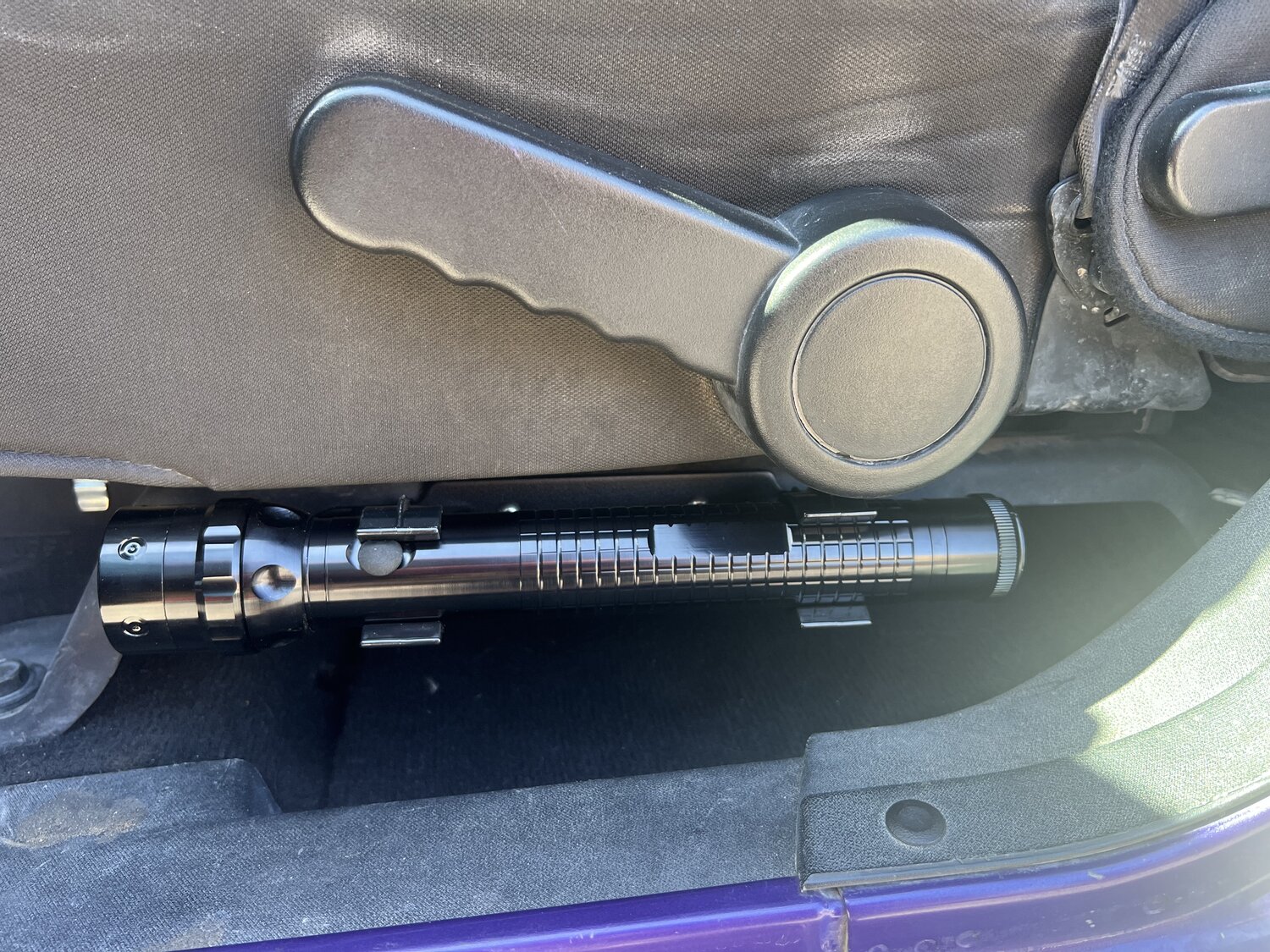 Quadratec Flashlight and Holder for 07-18 Jeep Wrangler JK | Quadratec