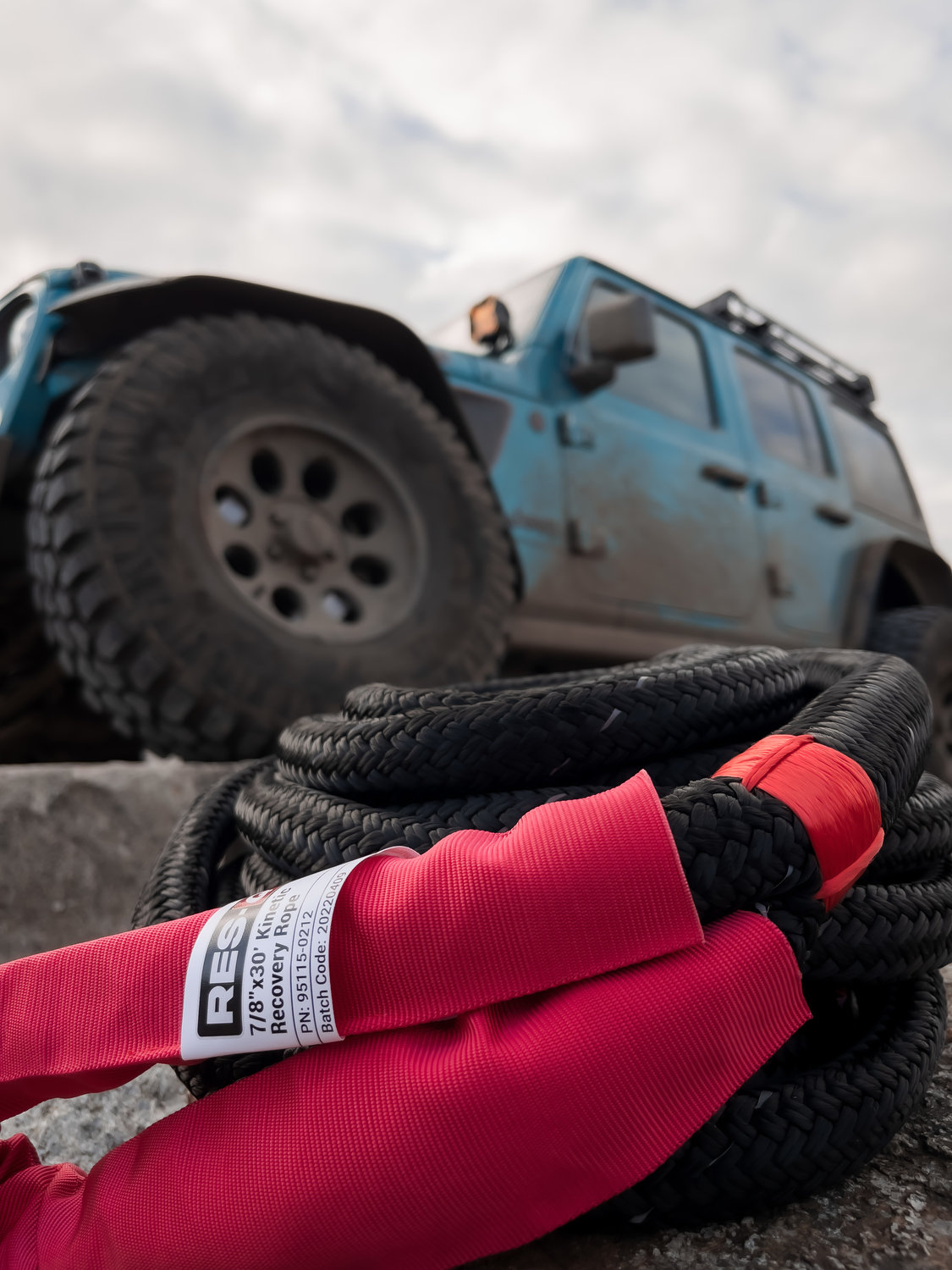 Quadratec RES-Q Recovery Rope 7/8" x 30' 29,000 lbs. | Quadratec