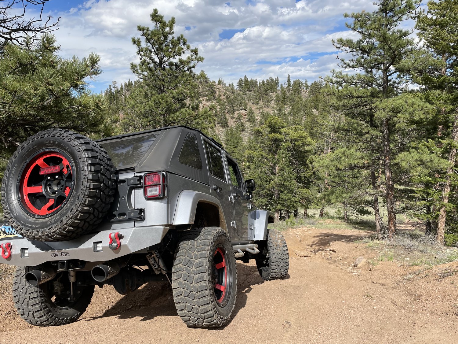 Quadratec Back Up Light Mounts for 07-18 Jeep Wrangler JK | Quadratec