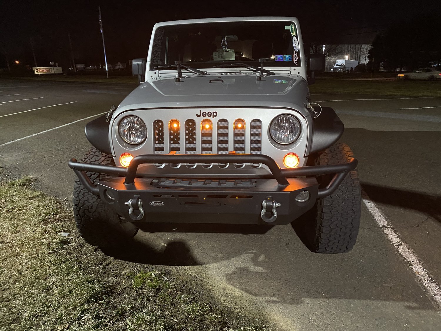 Quadratec Pre-Runner LED Light Bar Kit for 07-18 Jeep Wrangler JK ...