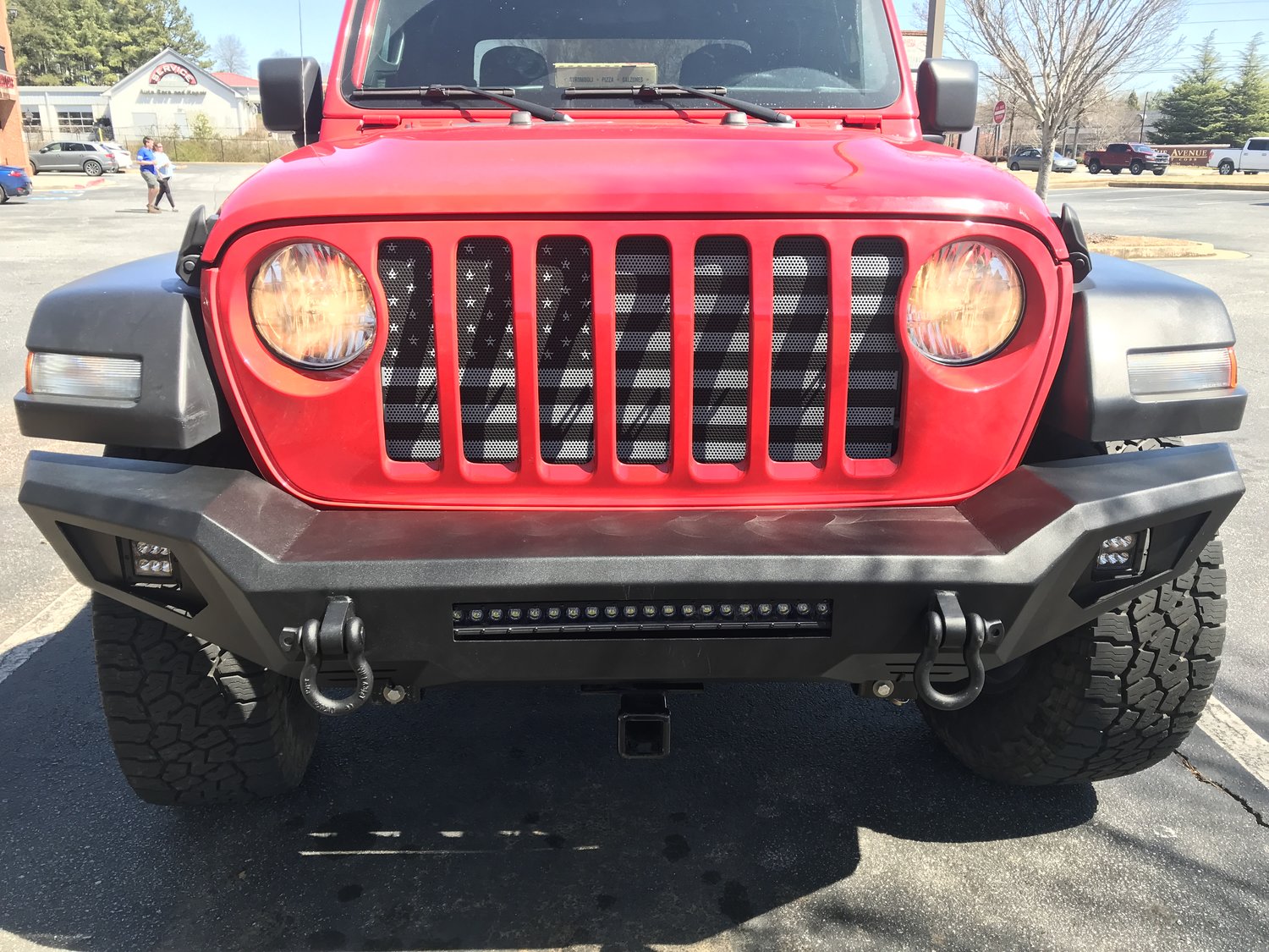Rough Country 10635 Front Full Width Non-Winch Bumper for 07-22 Jeep ... Rough Country 10635 Front Full Width Non-Winch Bumper for 07-22 Jeep ...