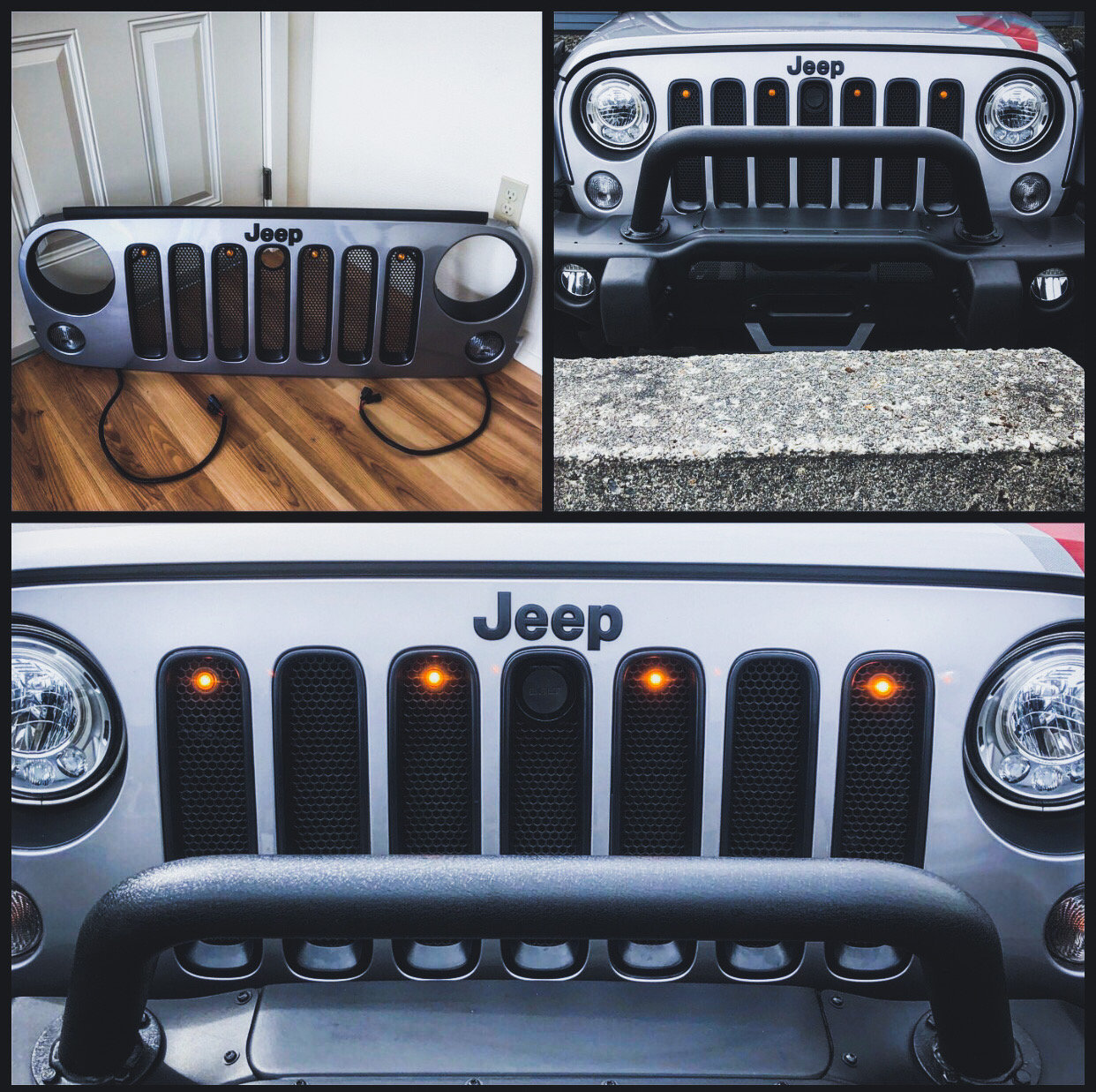 Quadratec Pre-Runner LED Light Bar Kit for 07-18 Jeep Wrangler JK ...