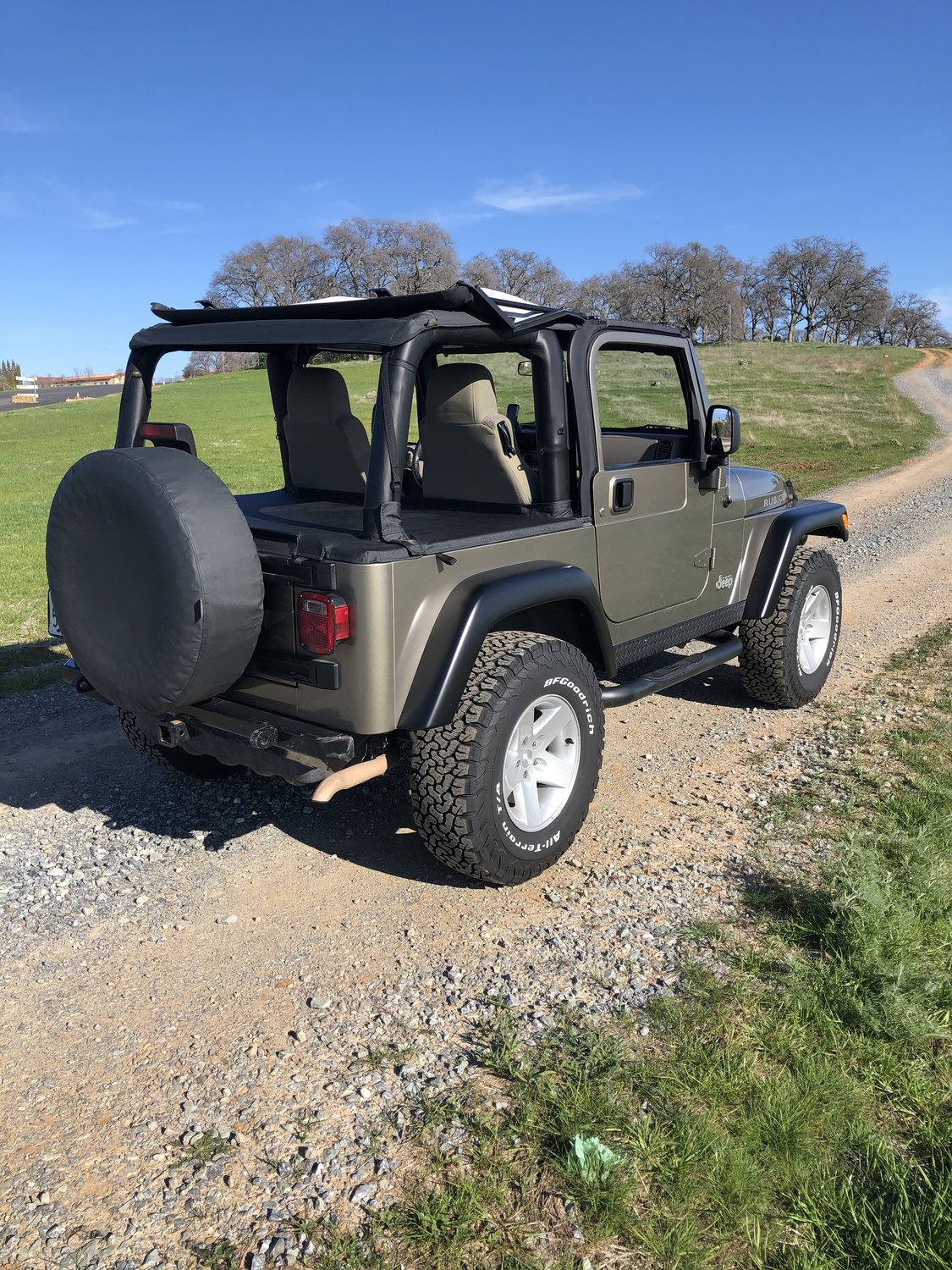 Bestop Duster Deck Covers for 03-06 Jeep Wrangler TJ with Factory Soft ...