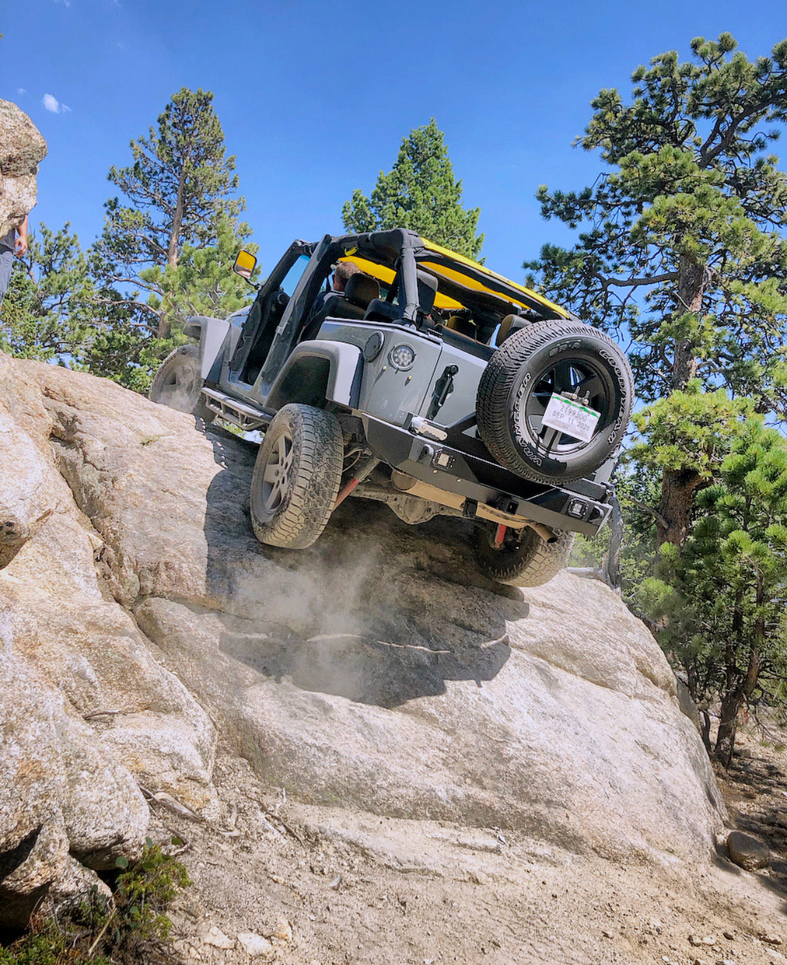 GP Factor LPB-1000-JK License Plate Relocation Kit for 07-18 Jeep ...