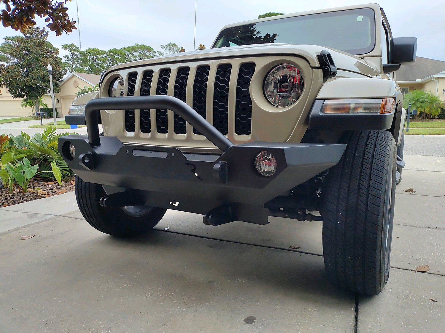 Rampage Products 99306 Rock Rage Front Bumper for 07-23 Jeep Wrangler ...