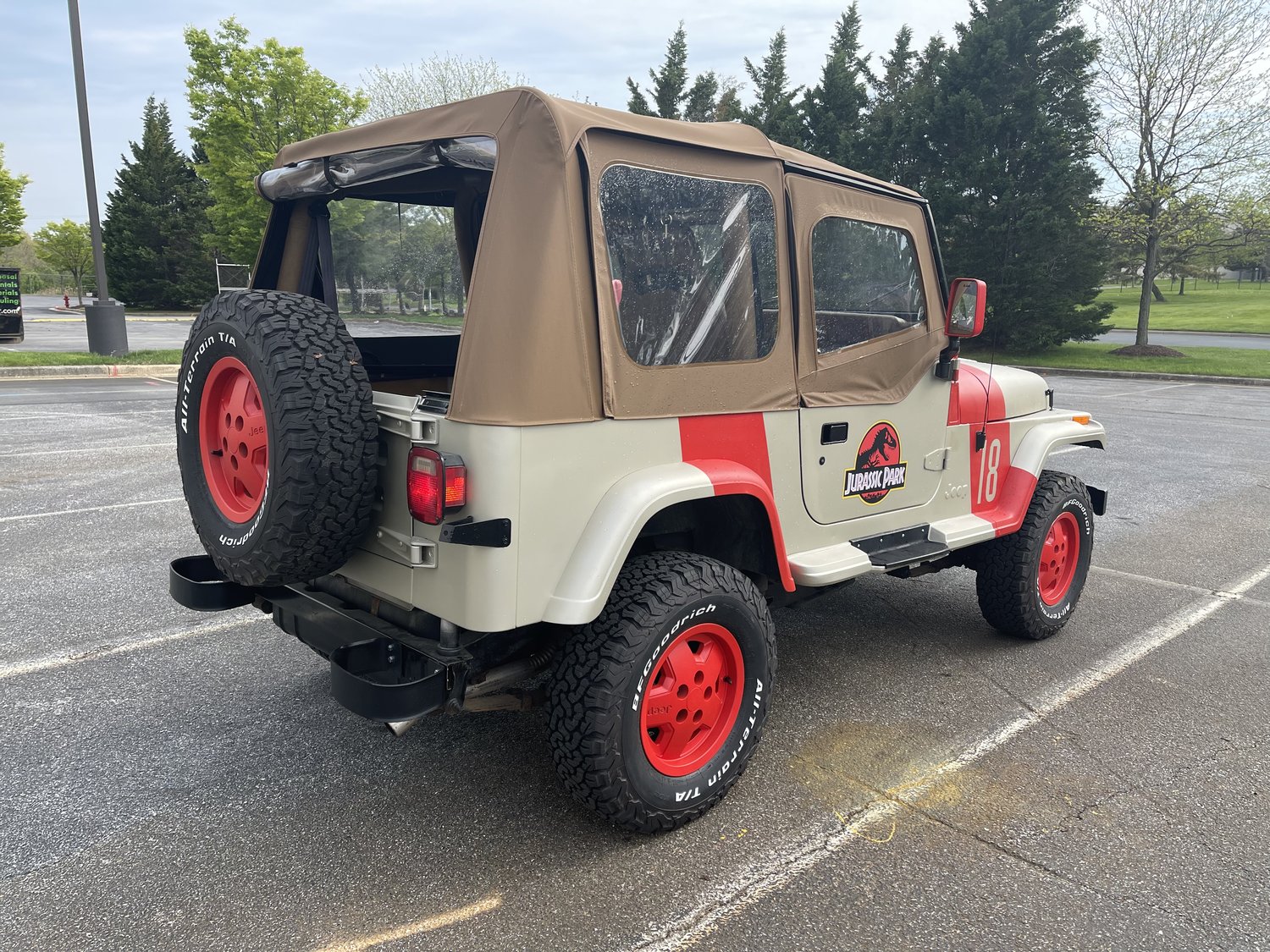 Rampage Products Replacement Soft Top with Skins for 88-95 Jeep ...