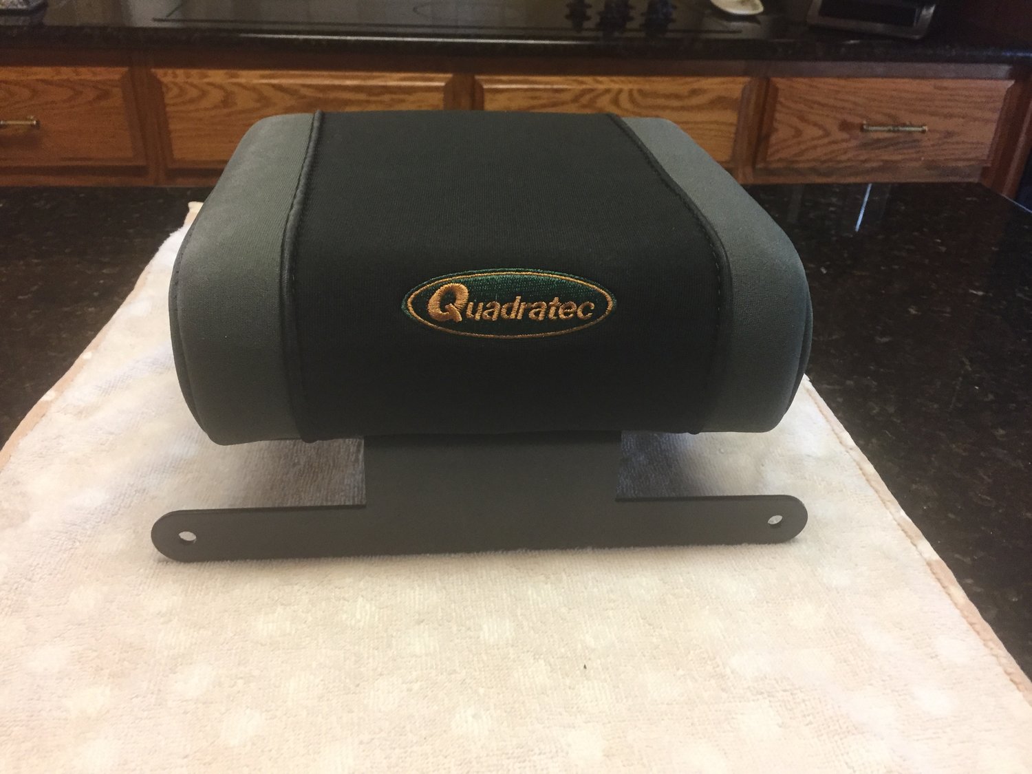 Quadratec Logo Arm Rest Pad for 07-10 Jeep Wrangler JK | Quadratec