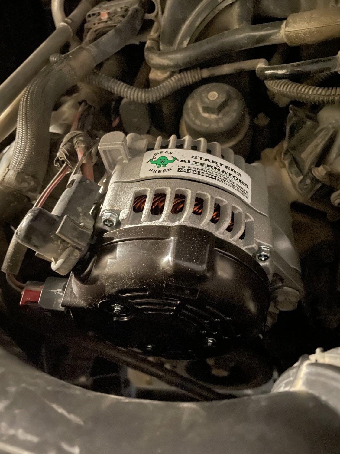 Mean Green MG1584 Alternator for 12-18 Jeep Wrangler JK with 3.6L ...